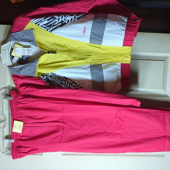 Head Sportswear | Pants & Jumpsuits | Ladies Large Nylon Wind Suit With ...